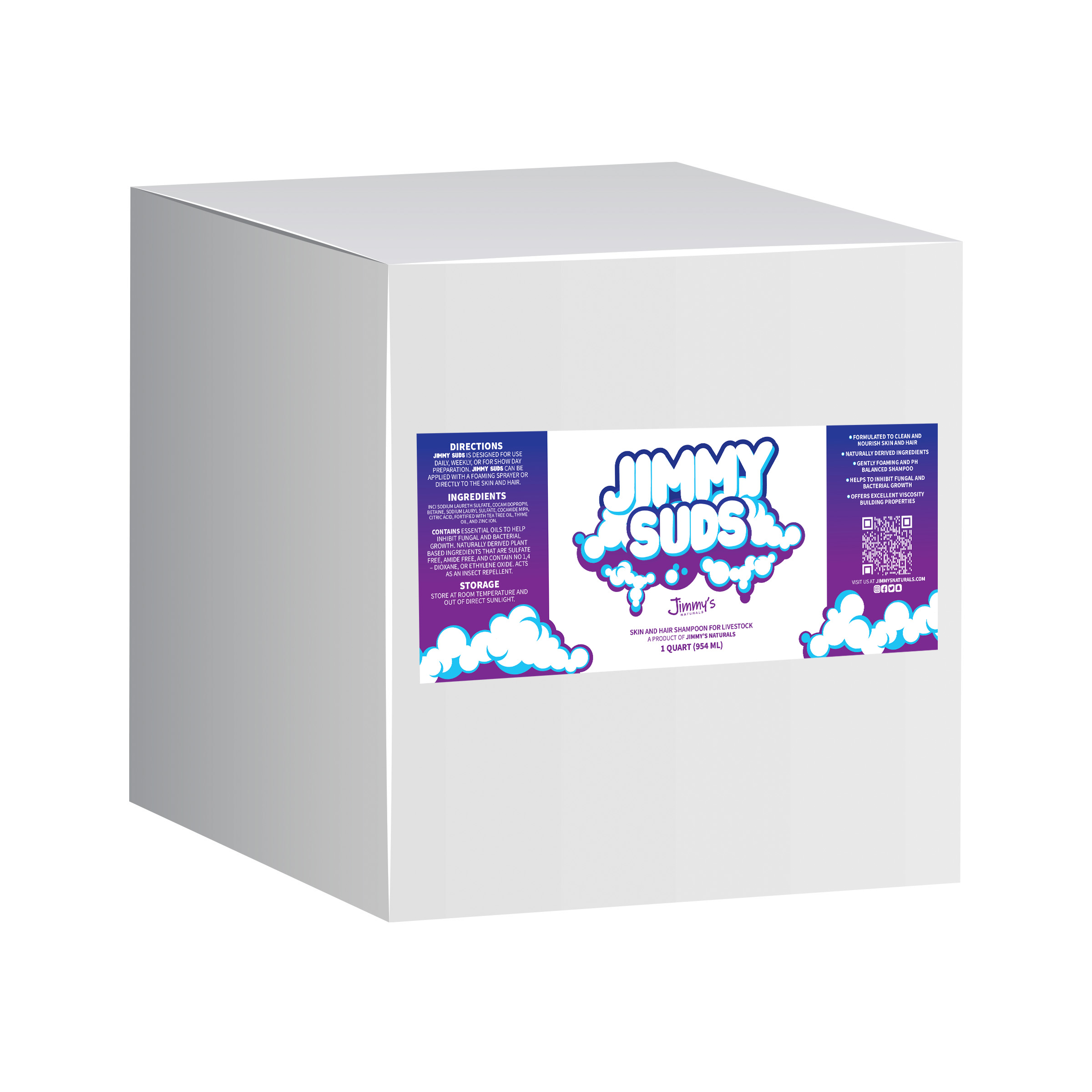 Jimmy Suds Quart (Case) – Jimmy's Naturals